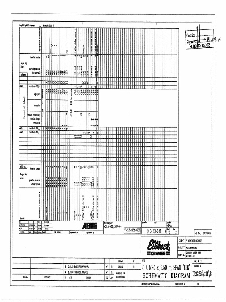 8t MRC x 9.50m SPAN 'ELK' DR42828-211A 1929 | PDF