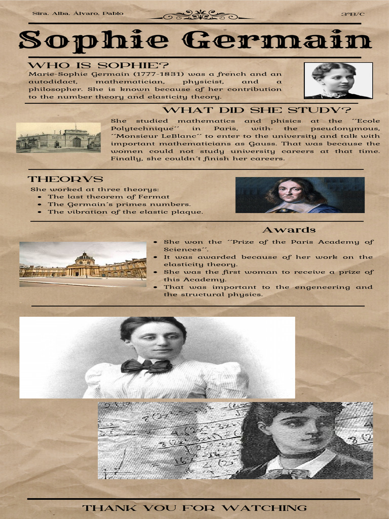 Sophie Germain | PDF