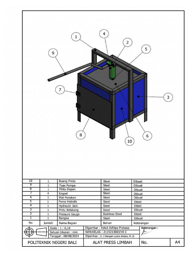 Gambar Kerja Fixx Satt | PDF