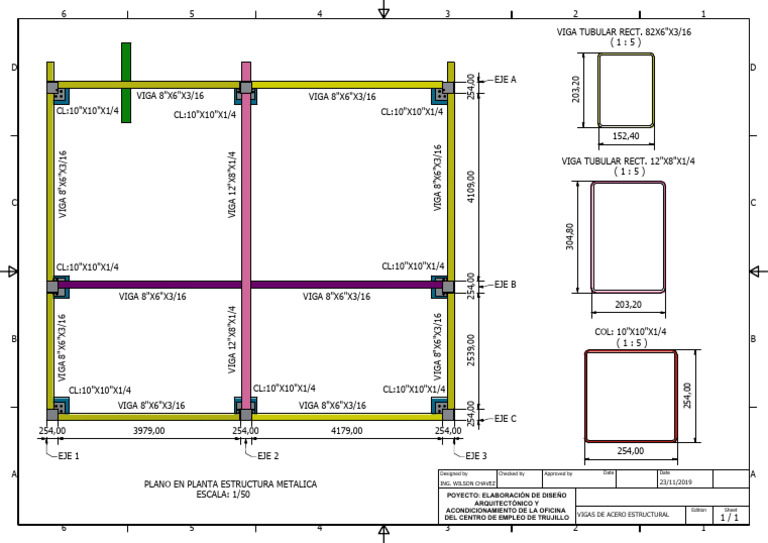 Vigas de Acero Estructural-Inventor | PDF | Acero | Hierro