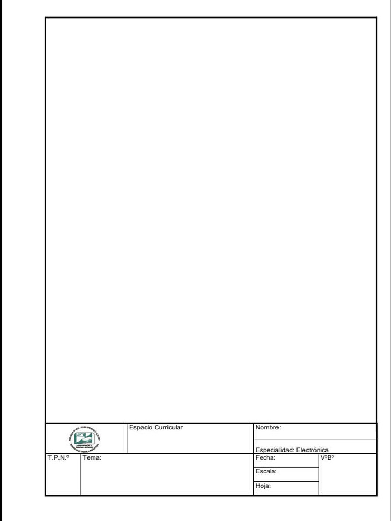 Hoja A4 normalizada sin rayas_230 | PDF
