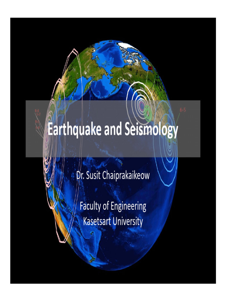 2 - Geotechnical Earthquake Engineering 1 | PDF | Moment Magnitude Scale | Earthquakes