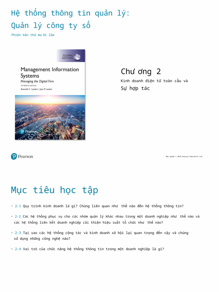Laudon Mis15 PPT ch02 | PDF