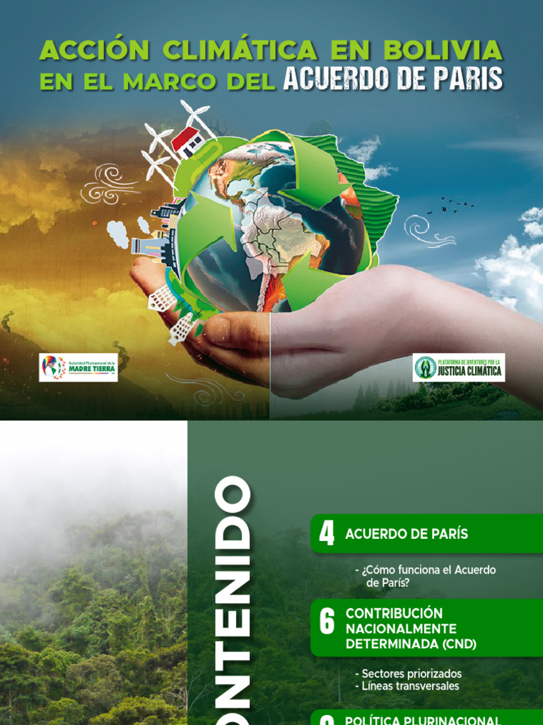 2023 - Accion Climatica Bol - CARTILLA UNIFICADA | PDF | Resiliencia climática | Mitigación del ...