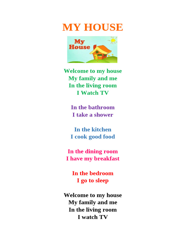 My House | PDF