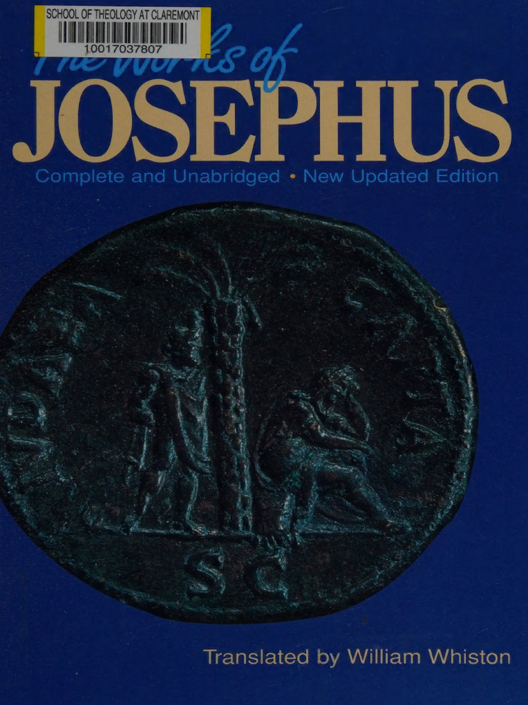 The Works of Josephus Complete and Unabridged (Updated Edition ...
