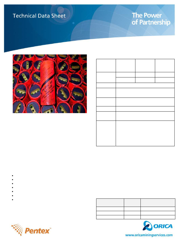 Date Sheet Pentex AP Cast Booster TDS | PDF