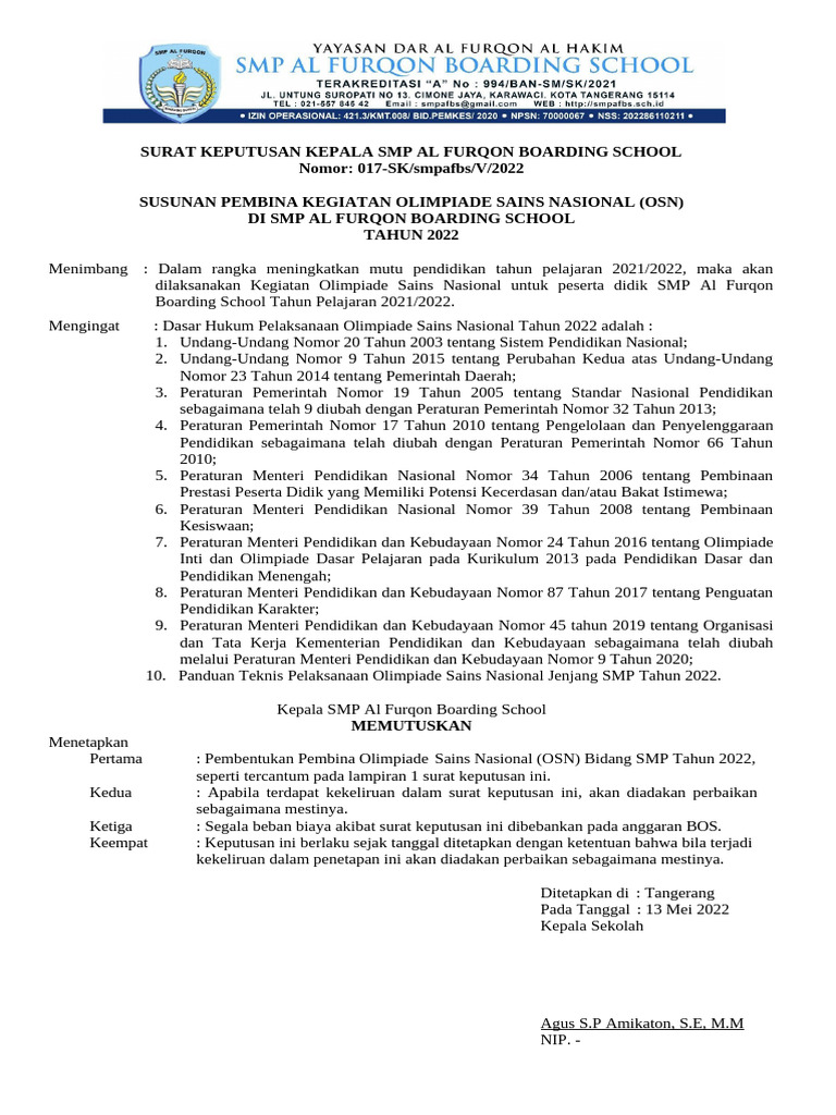 584487231-SK-PEMBINA-OSN | PDF