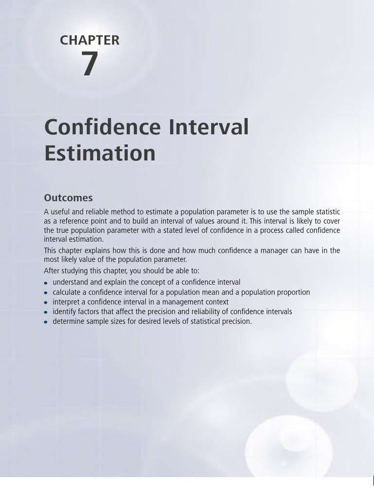 Applied_Business_Statistics_----_(Chapter_7_Confidence_Interval_Estimation) | PDF | Confidence ...