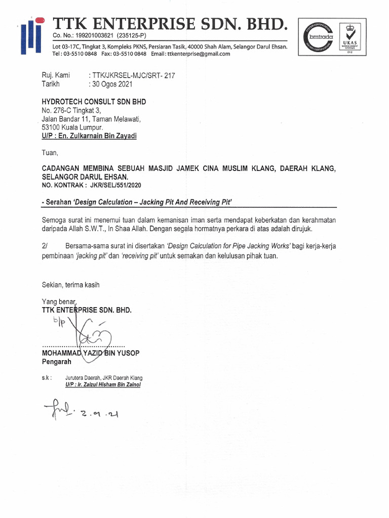Design Calcalution Jacking & Receiving pit | PDF