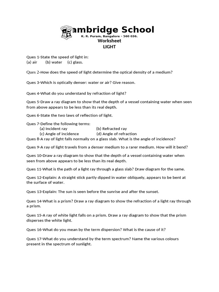 Light Grade 8 1735205186 | PDF