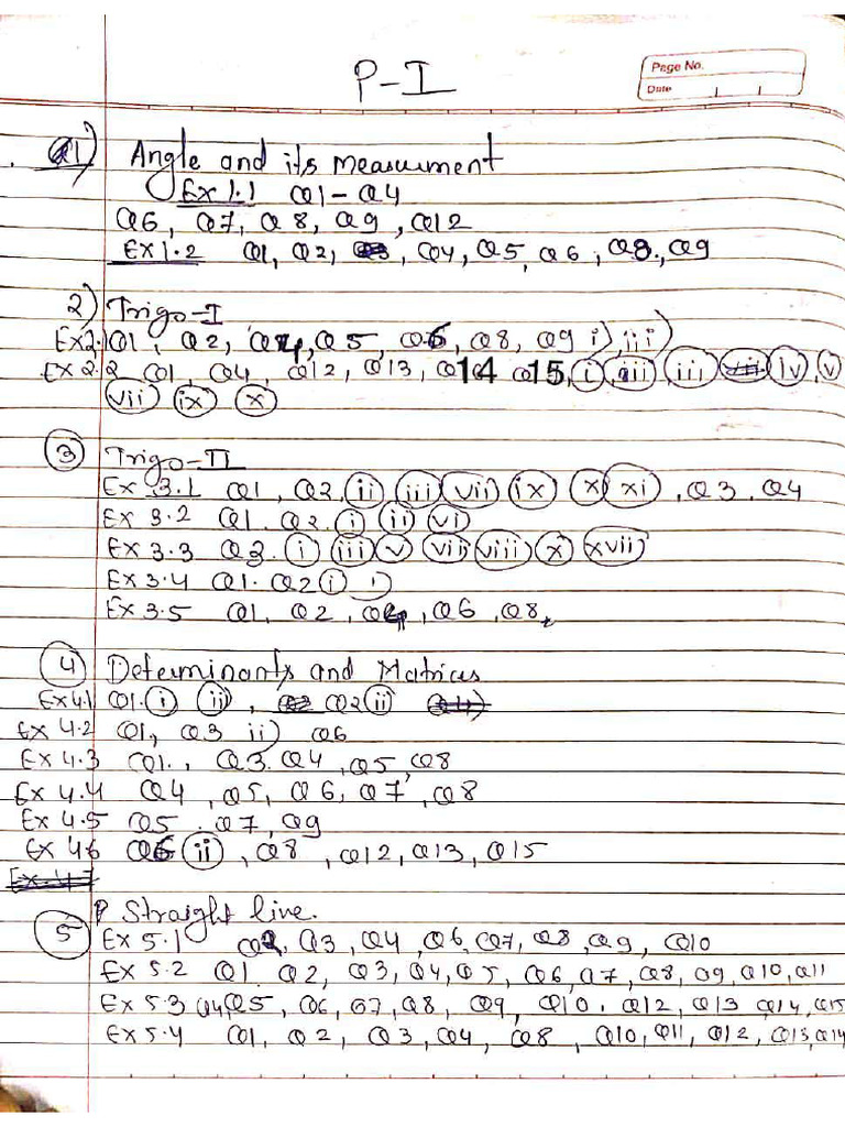 Mathematics and Statistics Question Bank | PDF