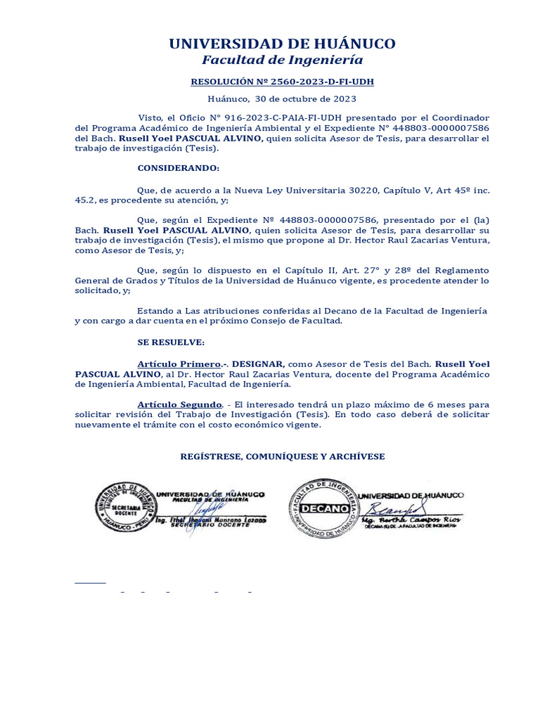 Resolucion de Designacion de Jurado | PDF