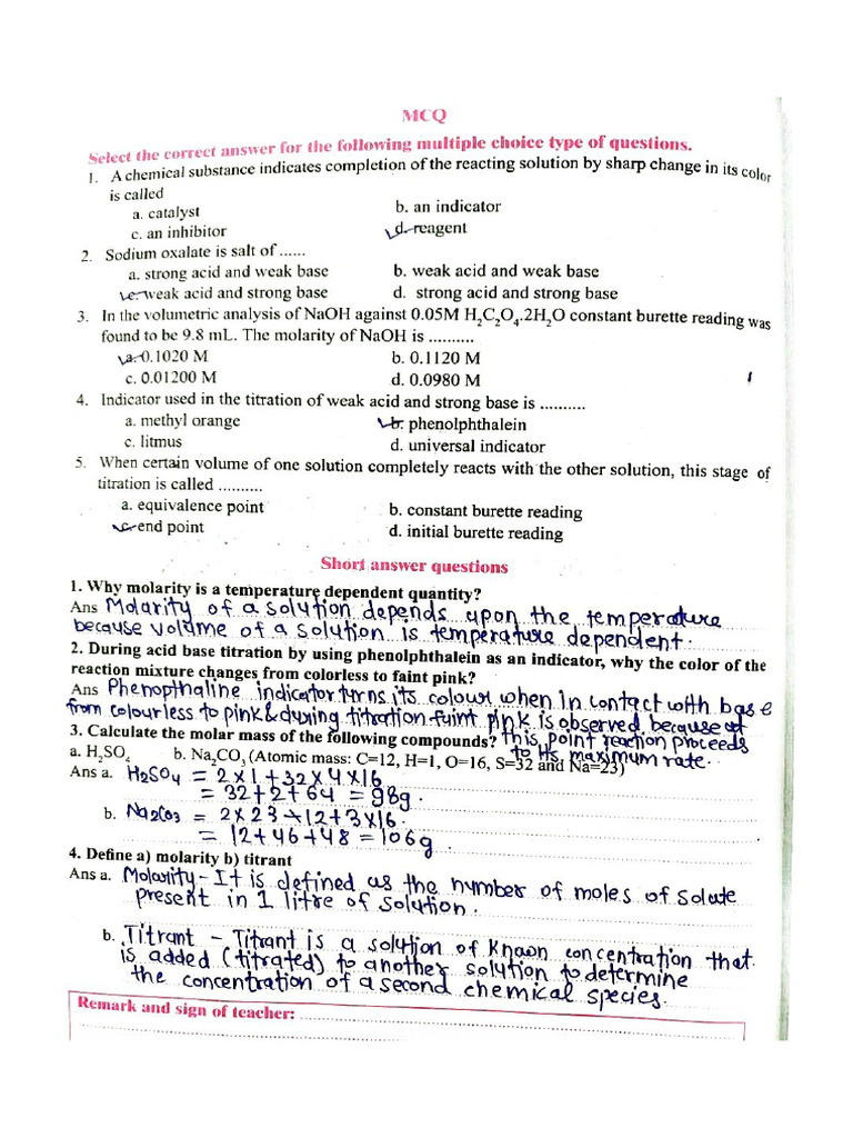 CHEM Experiment No-3 | PDF