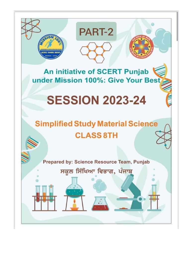 C8 Science Simplified Material (Punjabi) Part 2 2023-24 | PDF