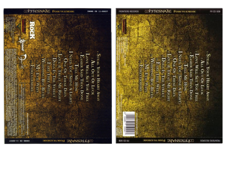 Portadas CD White Snake | PDF