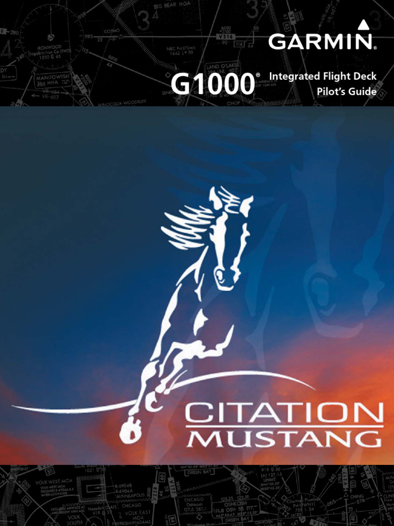 G1000 Mustang Pilots Guide com ADS-B | PDF | Transponder (Aeronautics ...