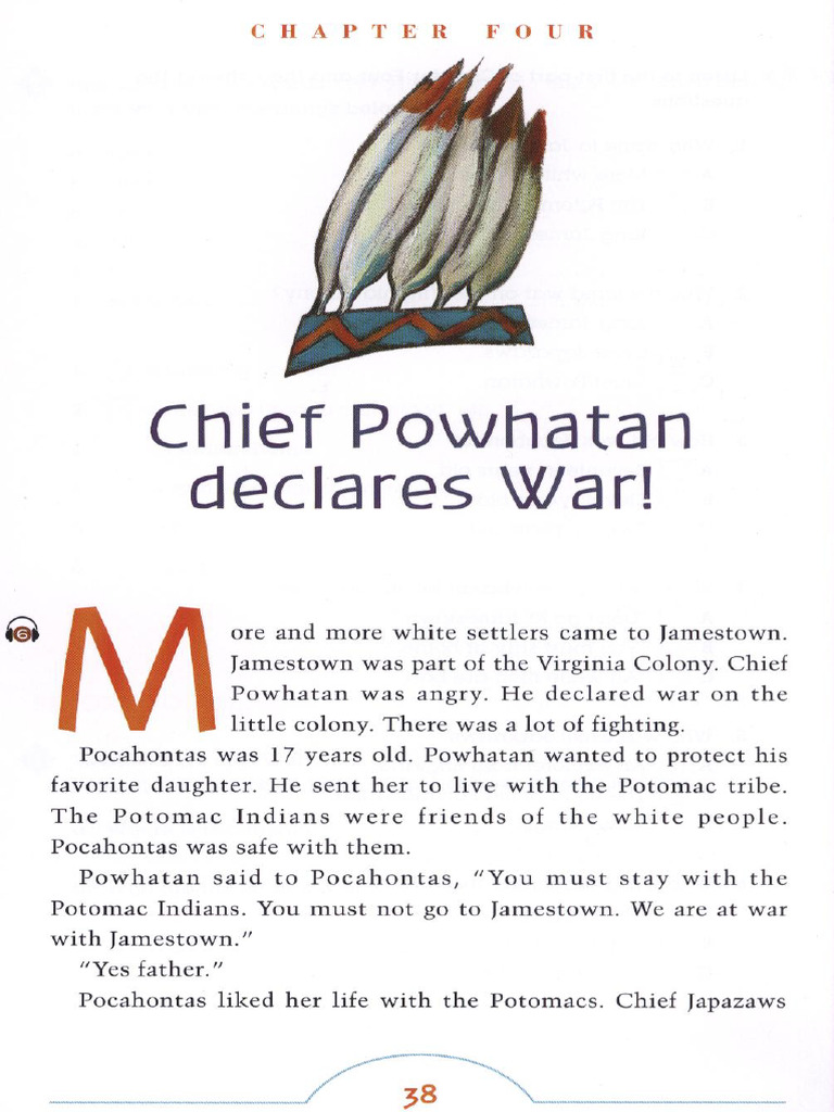 The True Story of Pocahontas - Chapter 4 | PDF