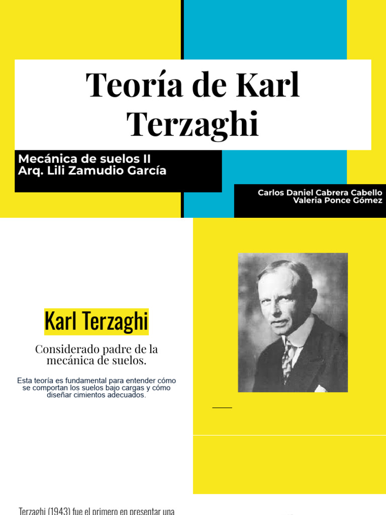 Teoría de Terzaghi en Cimientos | PDF | Fundación (Ingeniería ...