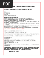 G Pack Defensive Call Sheet Template | PDF | Microsoft Excel | National ...