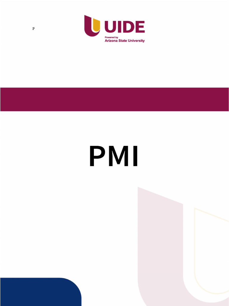 Introducción Al PMI - Completo | PDF | Profesional en el manejo de proyectos | Conocimiento ...