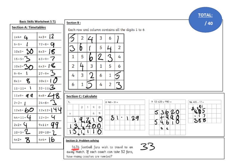 Edited - Weekly Wroksheet 5 T1 | PDF