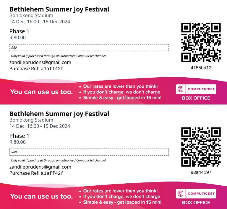 Bethlehem Summer Joy Festival 2024 | PDF