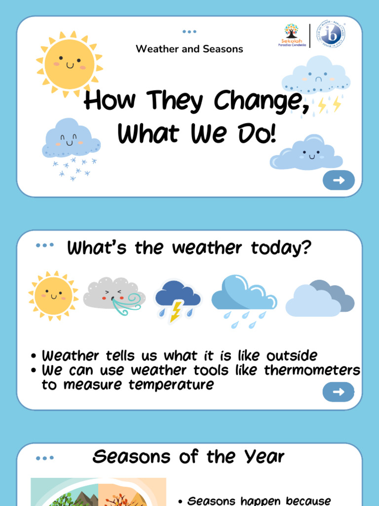 Understanding Weather and Seasons | PDF
