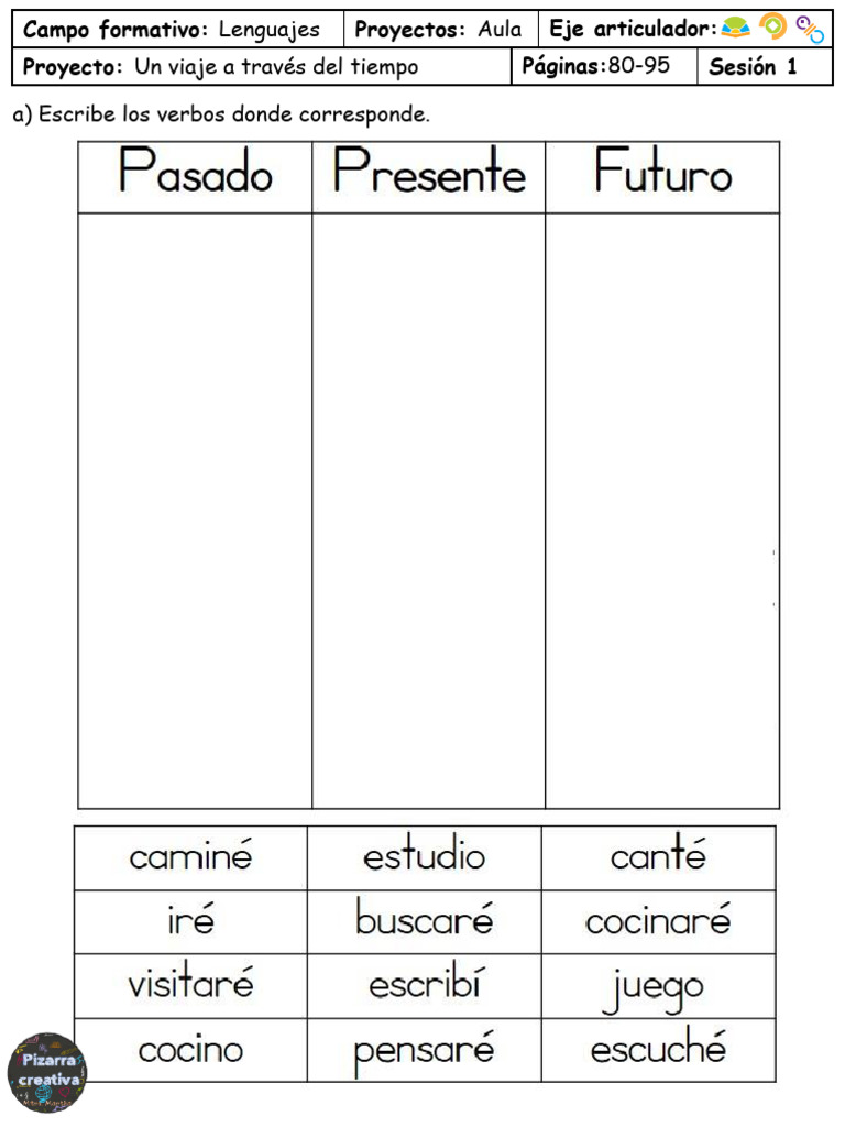 Verbos y Tiempos Verbales en Lenguaje | PDF | Verbo | Lingüística
