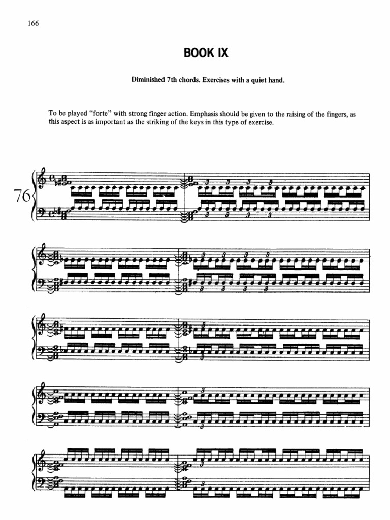 15.1 Diminished 7th Chords. Exercises With A Quiet Hand. Exercises in Broken Chords With ...