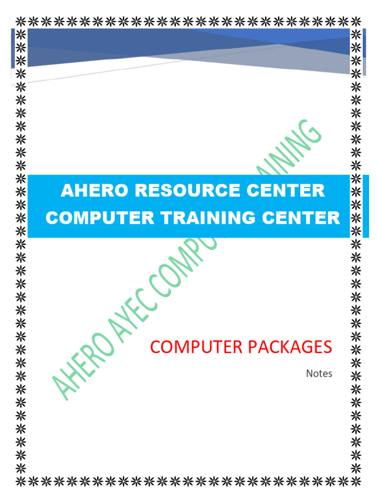 Computer_packages | PDF | Malware | Window (Computing)