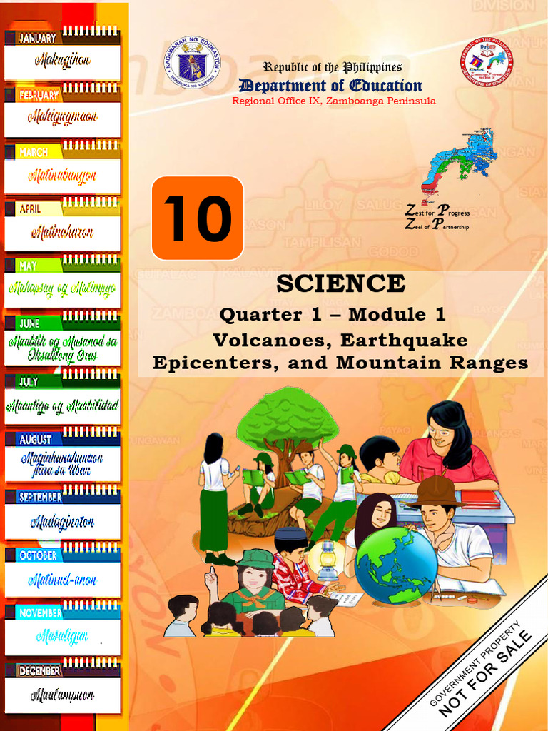 Science10 q1 Mod1 Volcanoes Earthquake Epicenters and Mountain Ranges ...