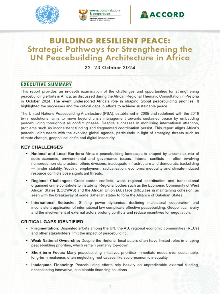 BUILDING-RESILIENT-PEACE-Peacebuilding-Report-FINAL | PDF ...