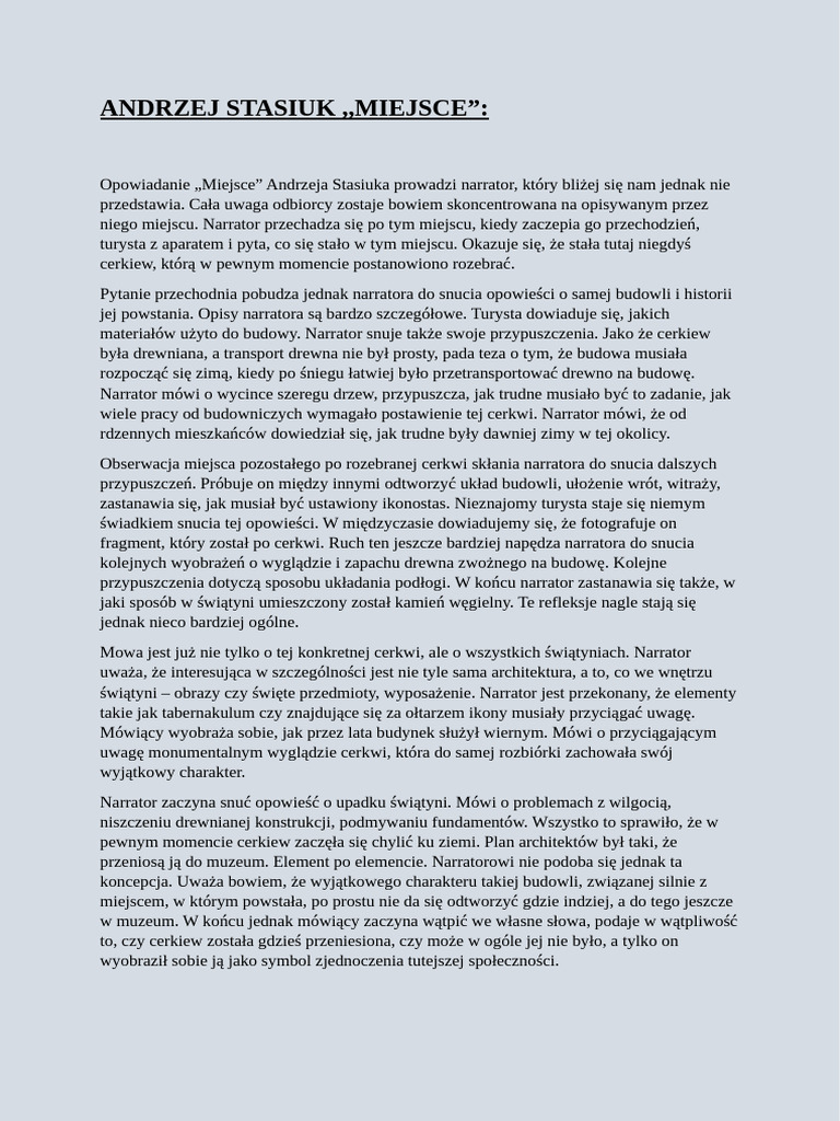 Andrzej Stasiuk | PDF