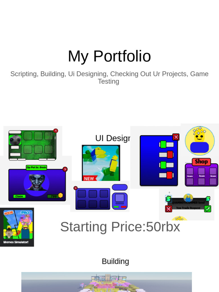 Game Development Services Portfolio | PDF