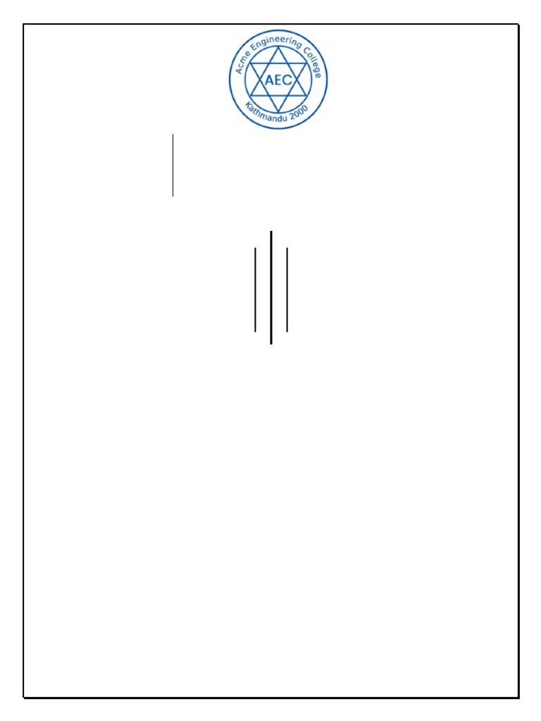 Acme Engineering College | PDF