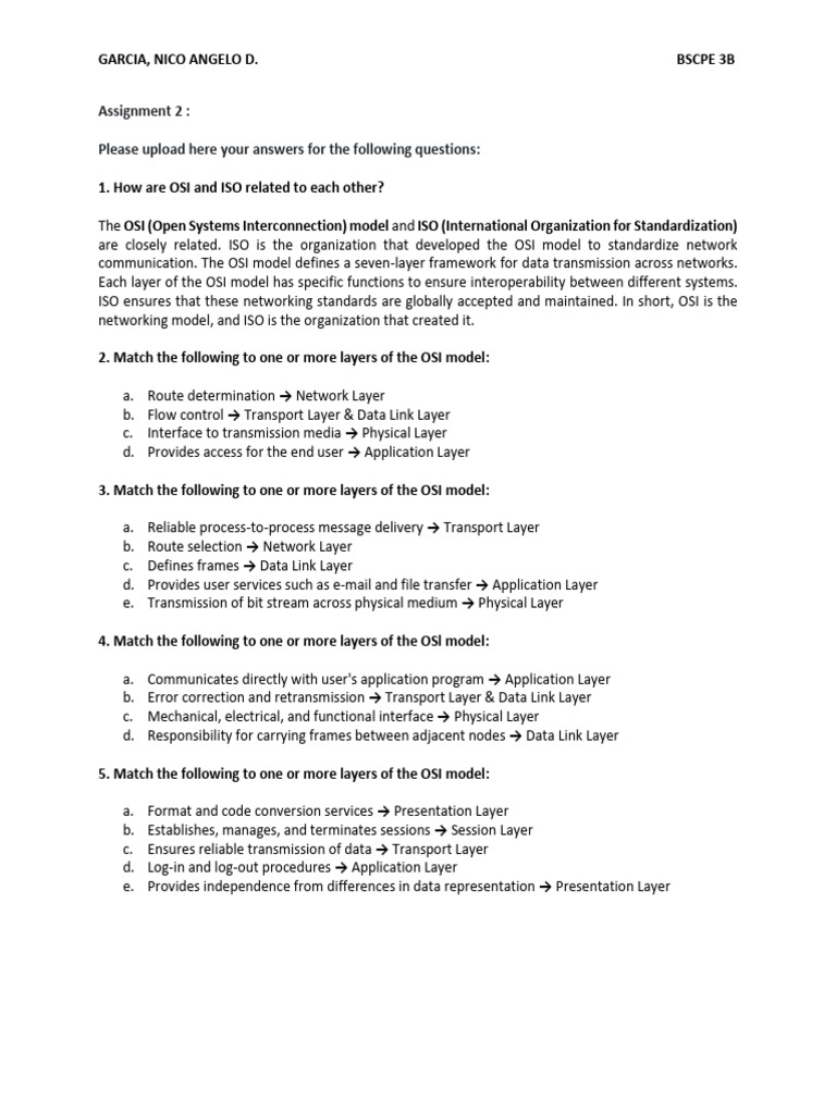 AssignmentNo.2 - Garcia - Nico Angelo | PDF