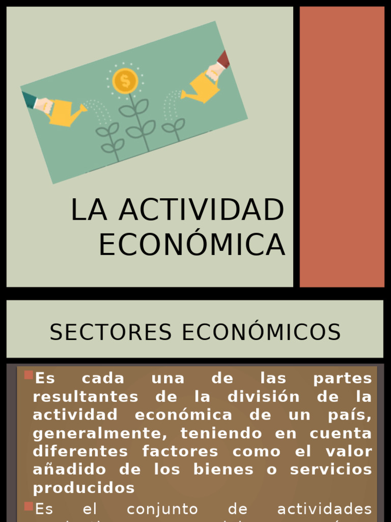 La Actividad Economica | PDF | Business | Division de trabajo