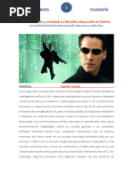 Cuestionario Matrix Natali Rotaru - Copie | PDF | René Descartes | Mente