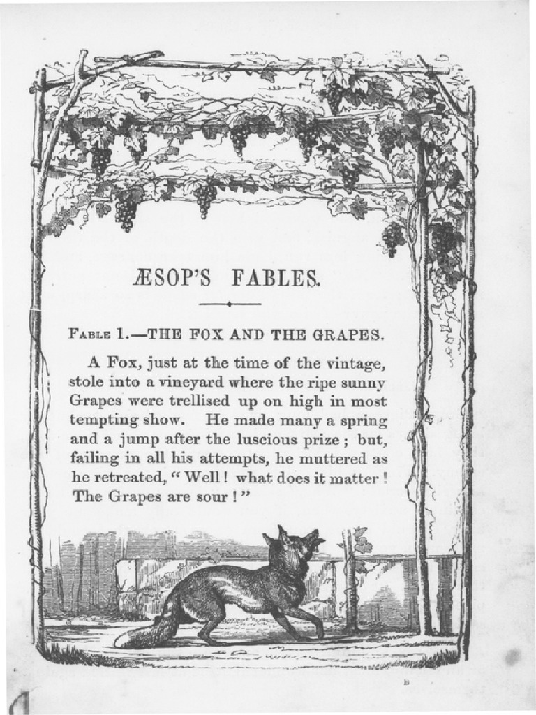 Aesop's Fables | PDF