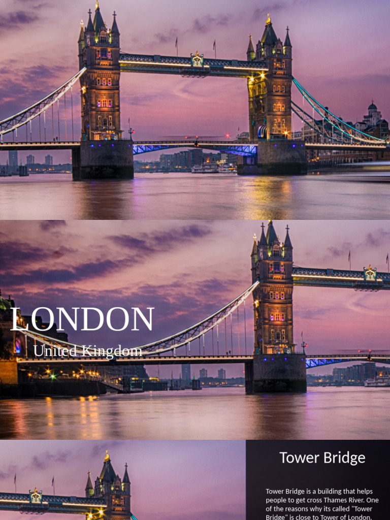 Tower Bridge Presentation (Boring) | PDF