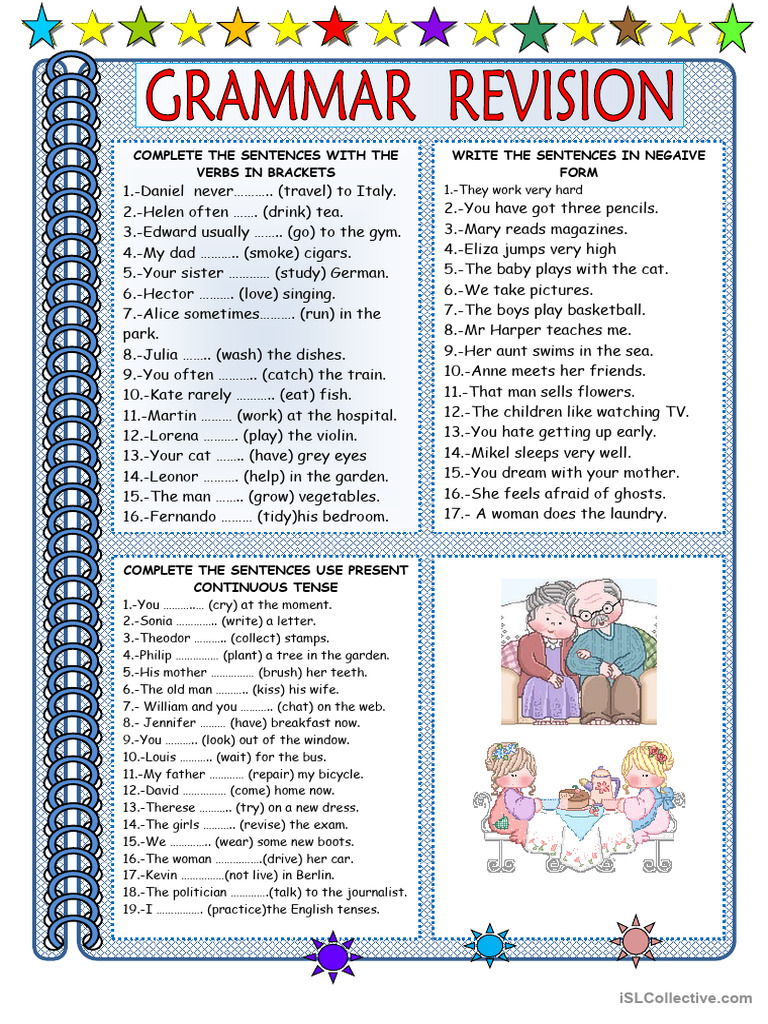 Grammar Revision | PDF