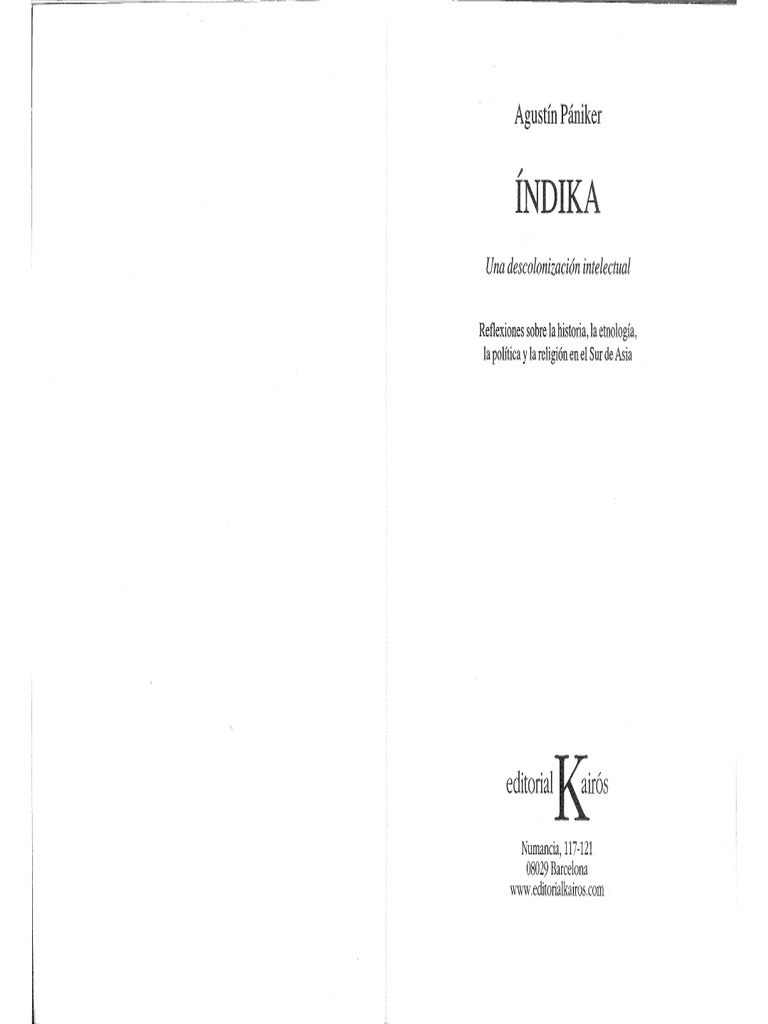 panikar. india 1500 a 1900 | PDF