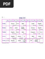 AIS 10B Timetable | PDF