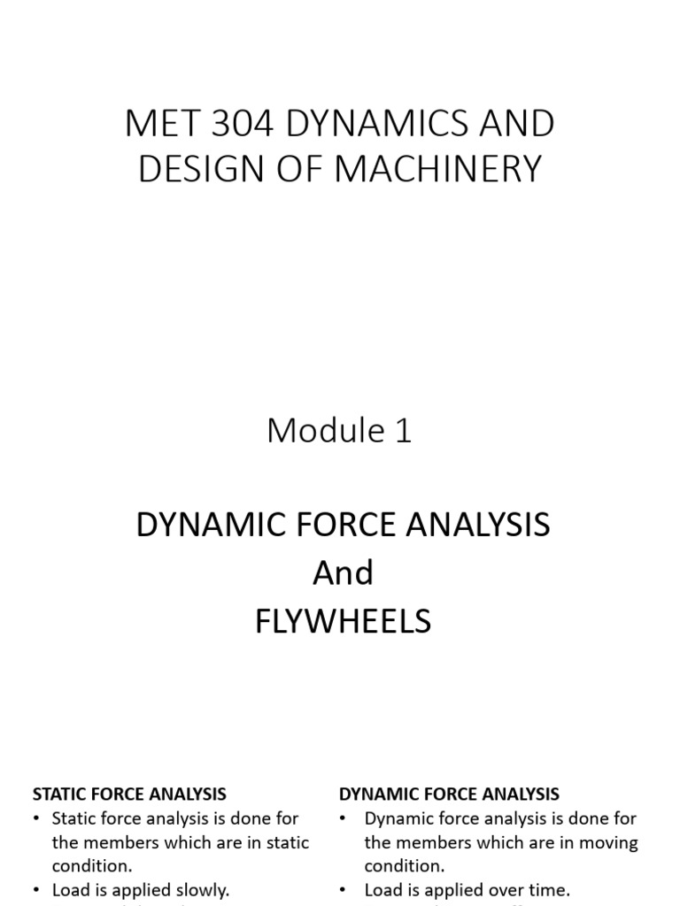 Dynamic Force Analysis of Four Bar Chain - Ddm 2024 | PDF | Force | Classical Mechanics