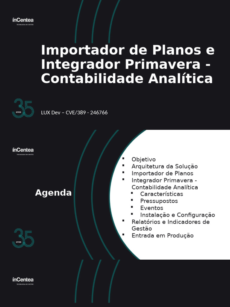 Integrador Primavera - Analitica | PDF | Contabilidade | Planejamento ...