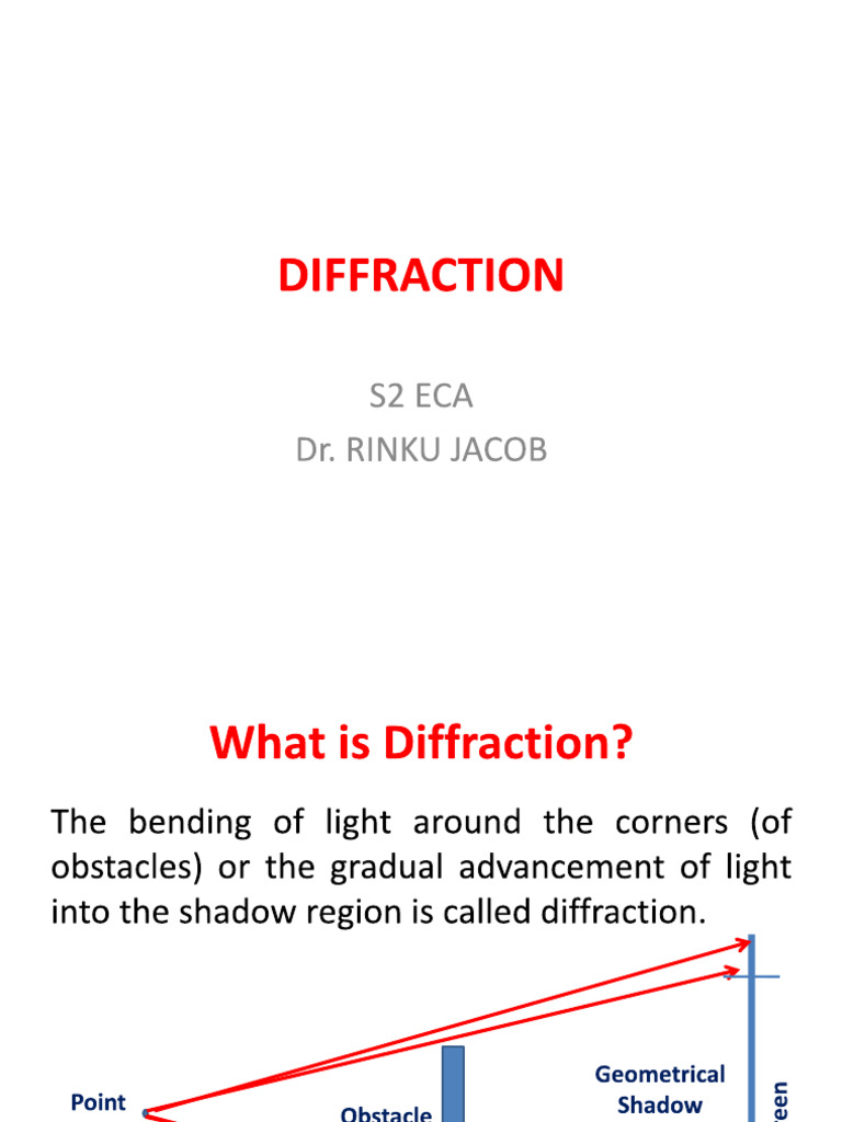Diffraction | PDF