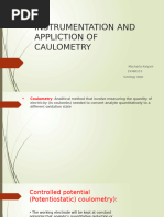 Principle and Instrumentation of Coulometry | PDF | Physical Chemistry ...