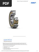 6306 Deep Groove Ball Bearing Specs | PDF | License | Bearing (Mechanical)
