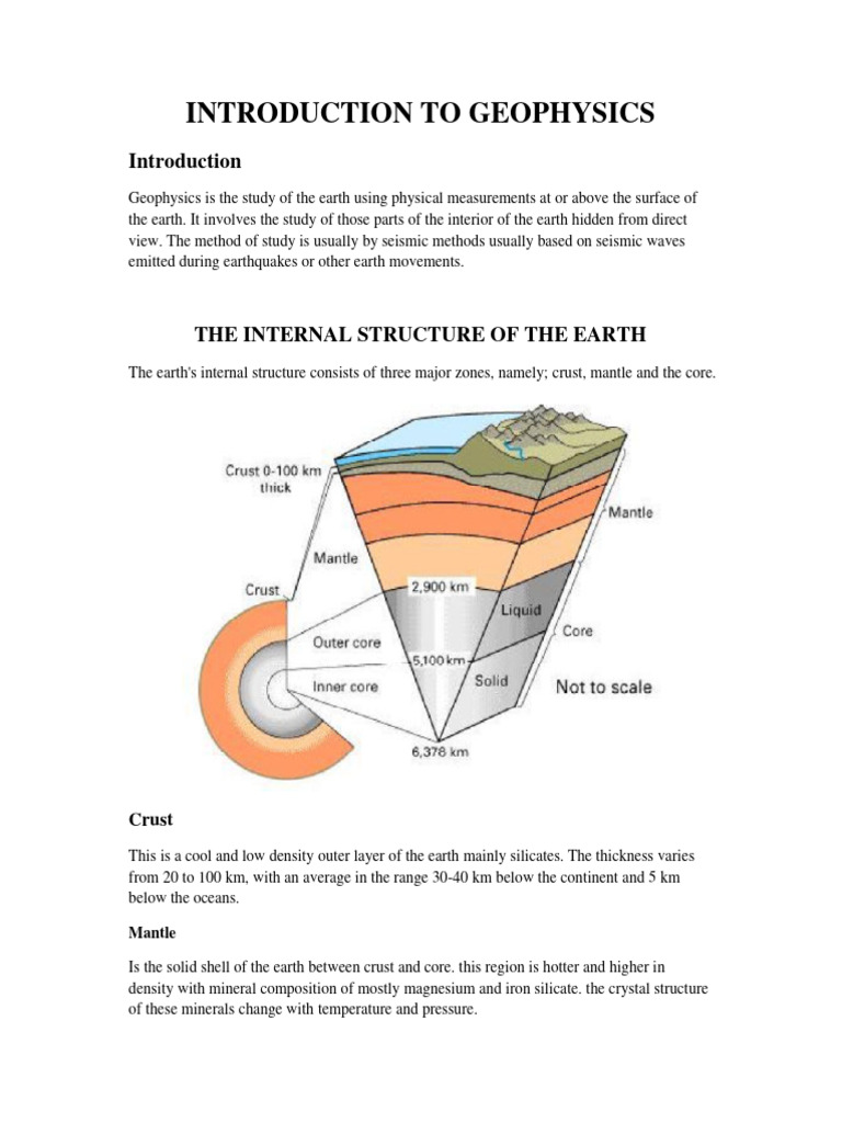 Introduction To Geophysics 1 | PDF | Seismology | Moment Magnitude Scale